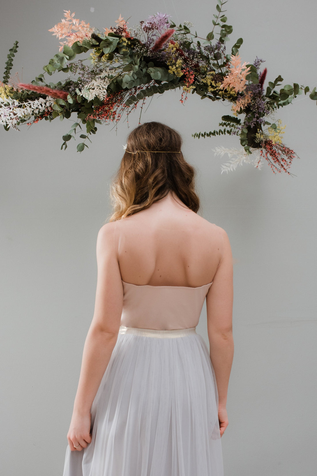 Untertop "Illusion" trägerlos aus Jersey – Ave evA